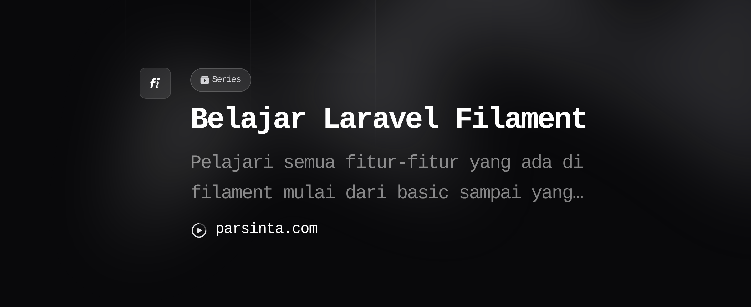 Belajar Laravel Filament