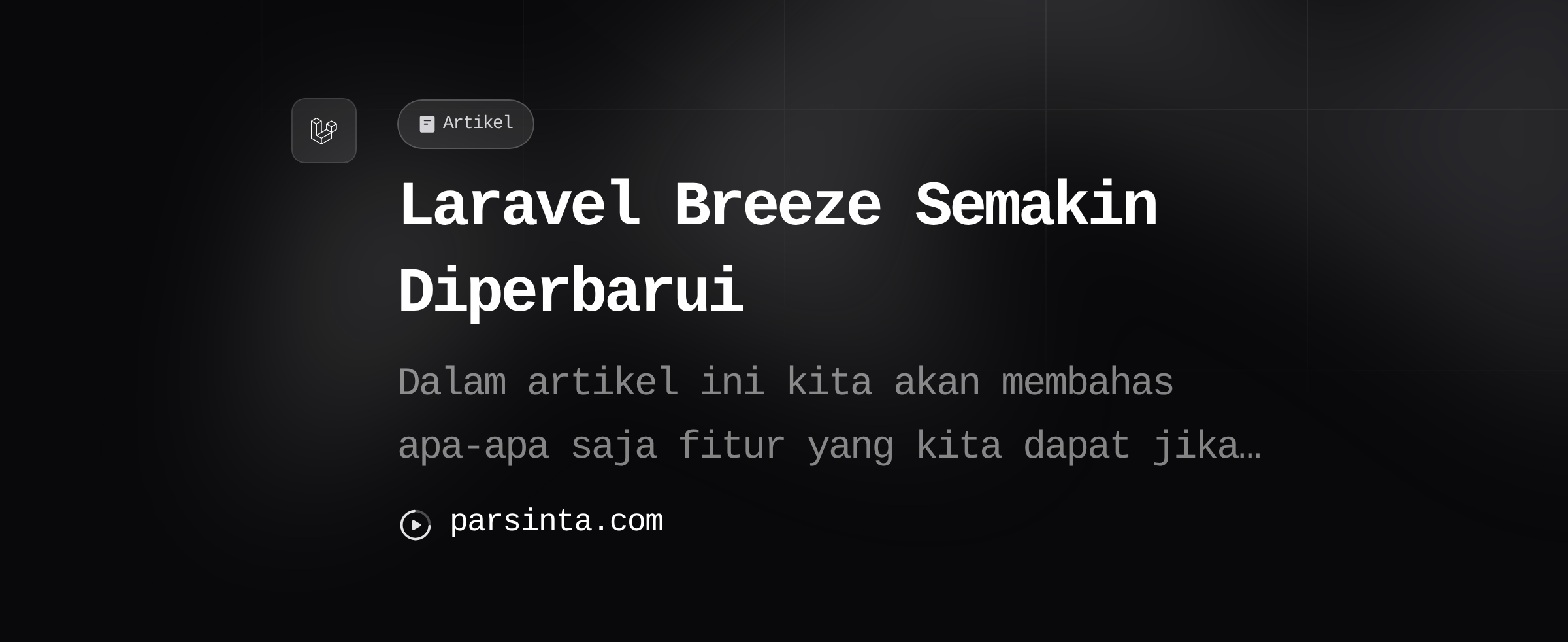 Laravel Breeze Semakin Diperbarui