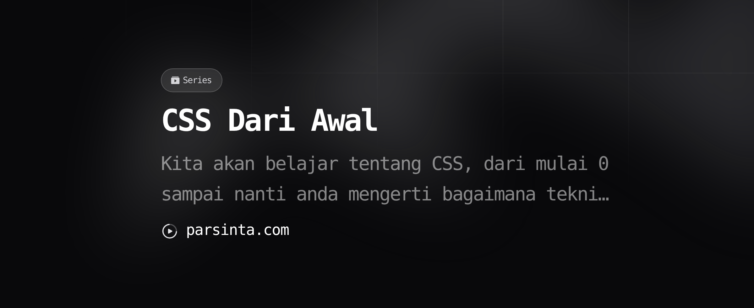 CSS Dari Awal