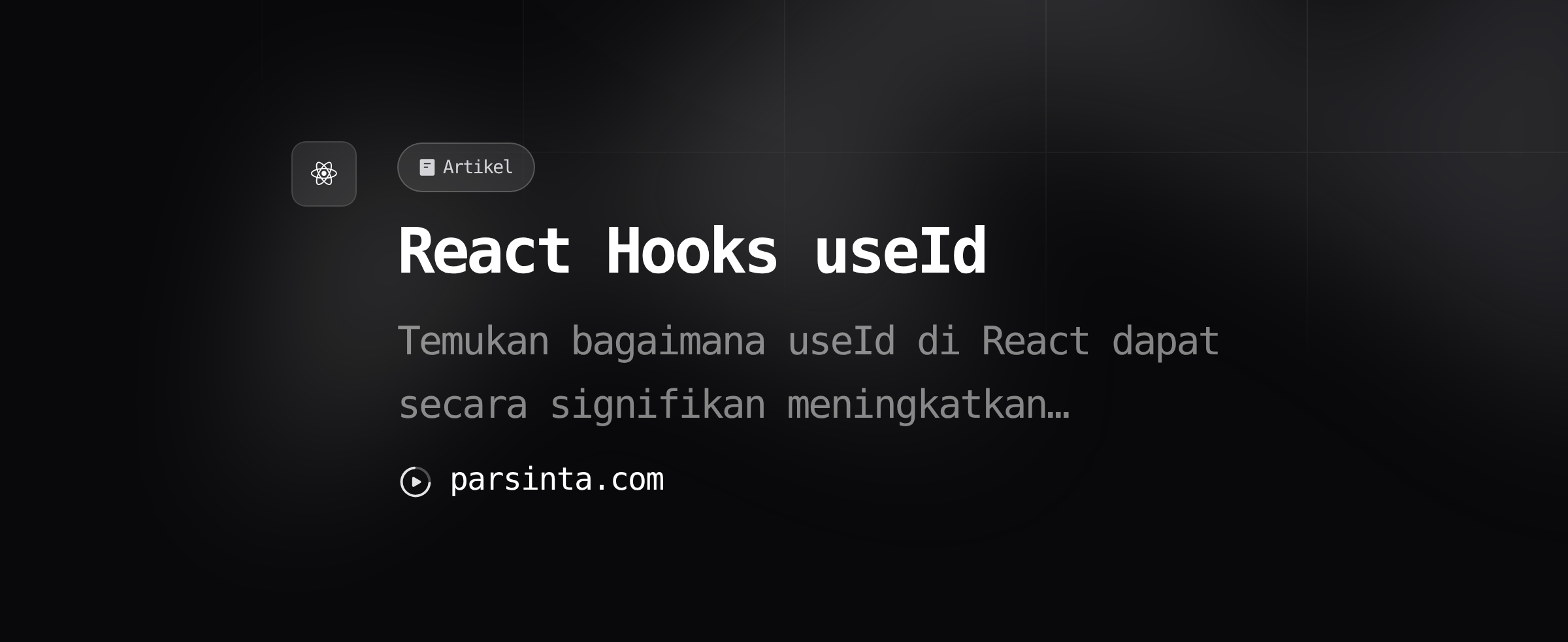 Mengoptimalkan Aksesibilitas dengan useId di React