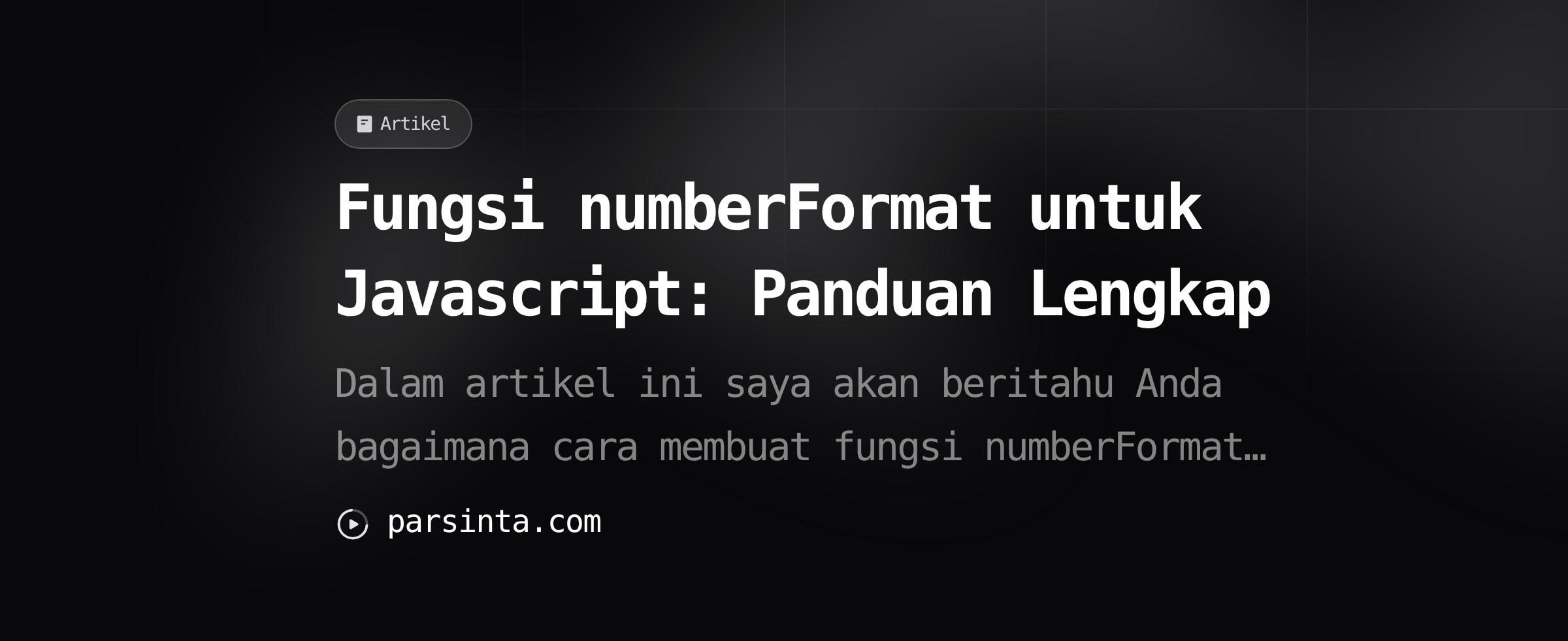 Fungsi numberFormat untuk Javascript: Panduan Lengkap